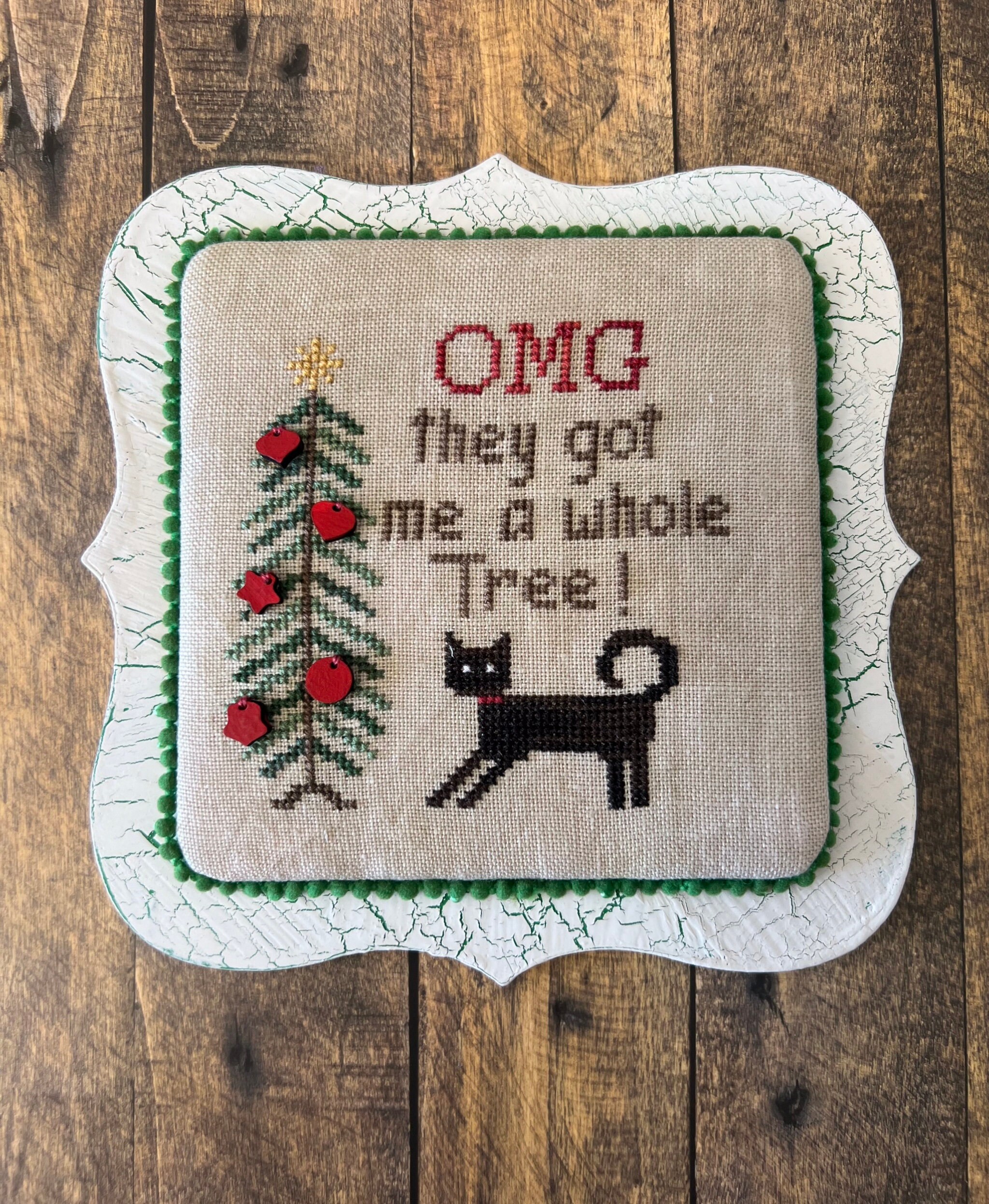 OMG Tree - Cross Stitch Chart - Instant Download - Etsy