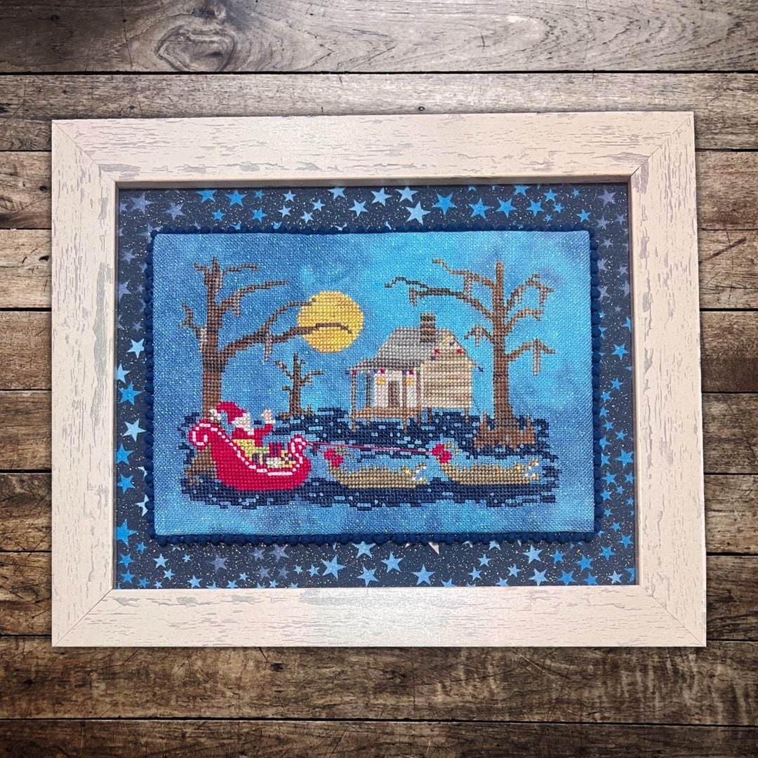 Bayou Santa - Cross Stitch Chart - Instant Download - Etsy