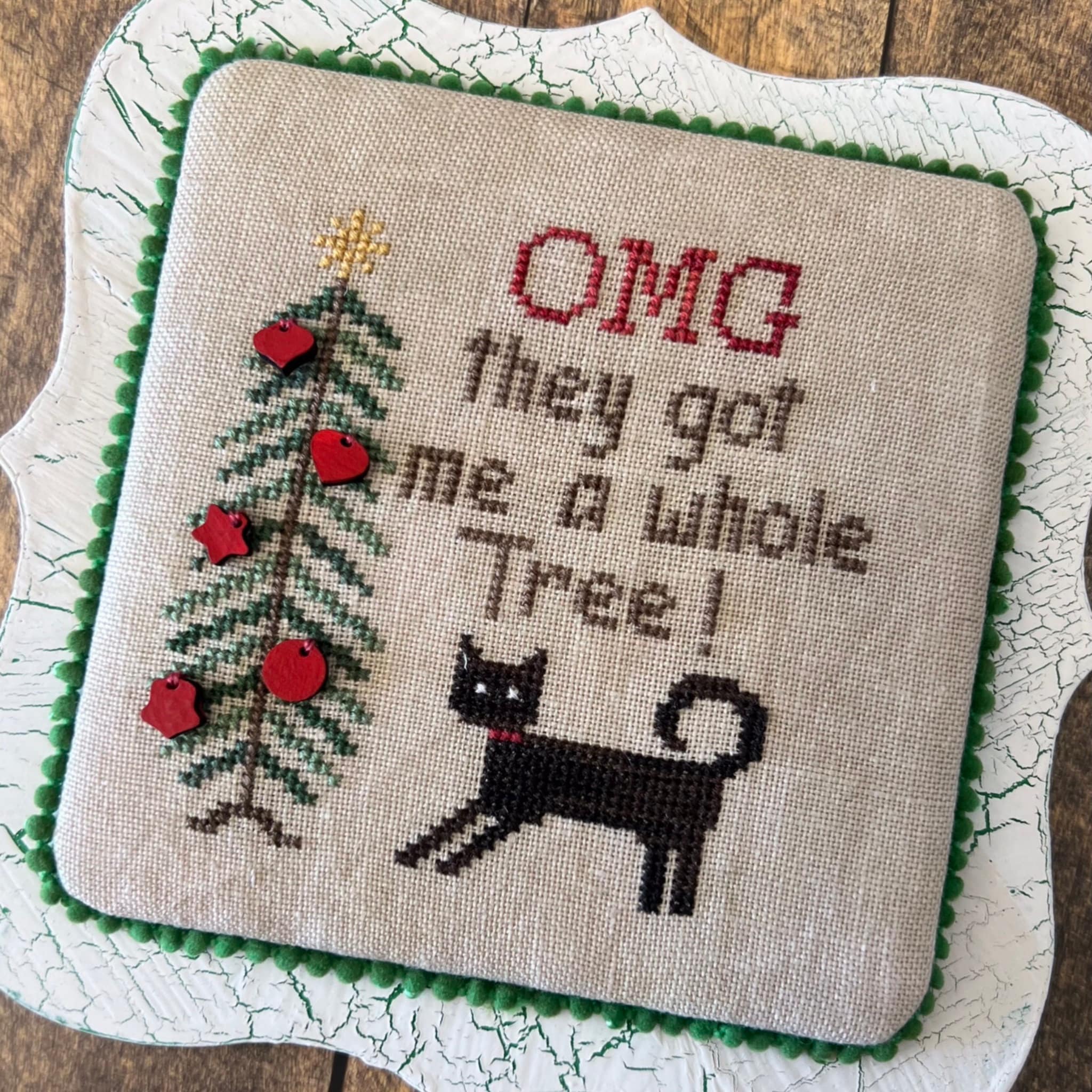 OMG Tree - Cross Stitch Chart - Instant Download - Etsy