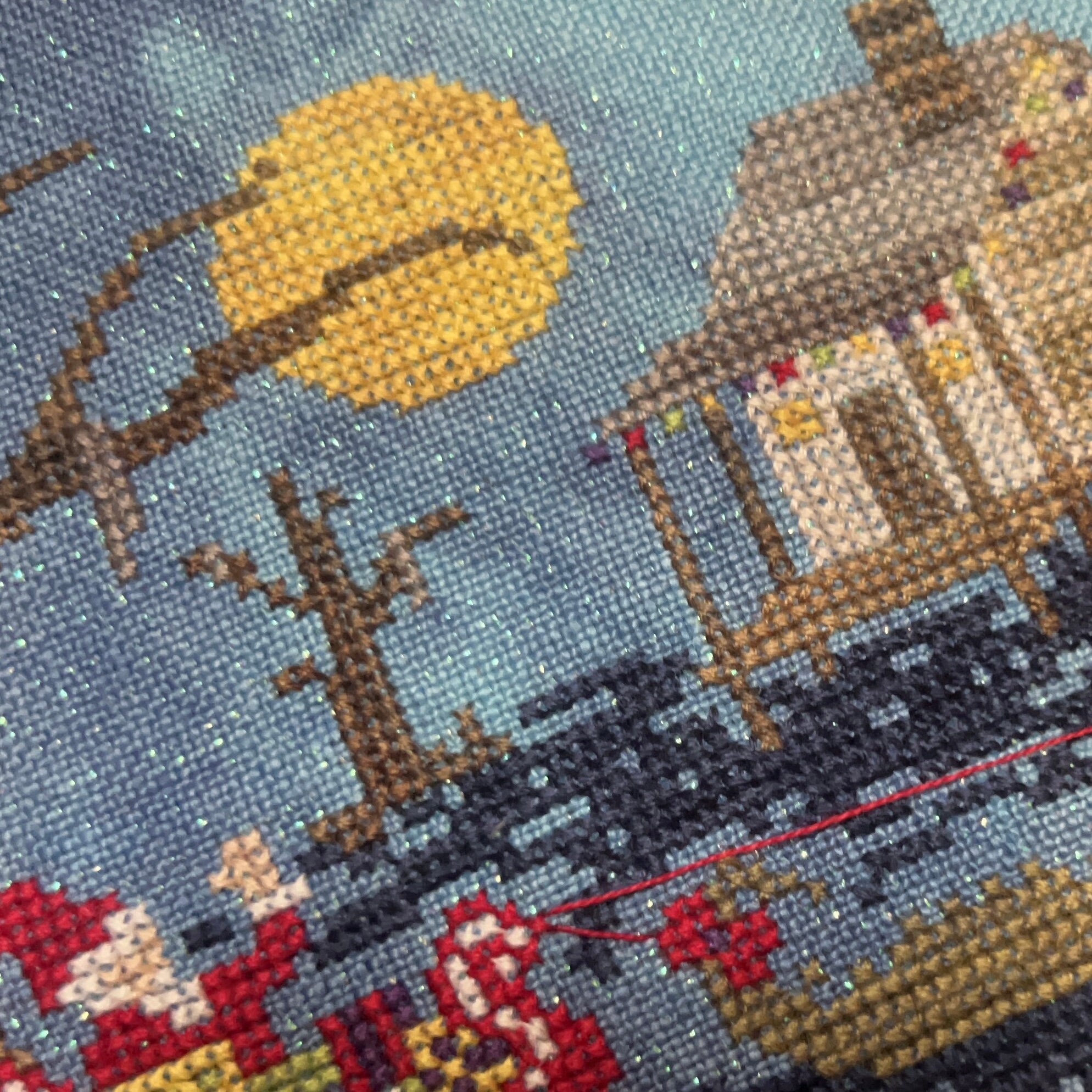 Bayou Santa - Cross Stitch Chart - Instant Download - Etsy