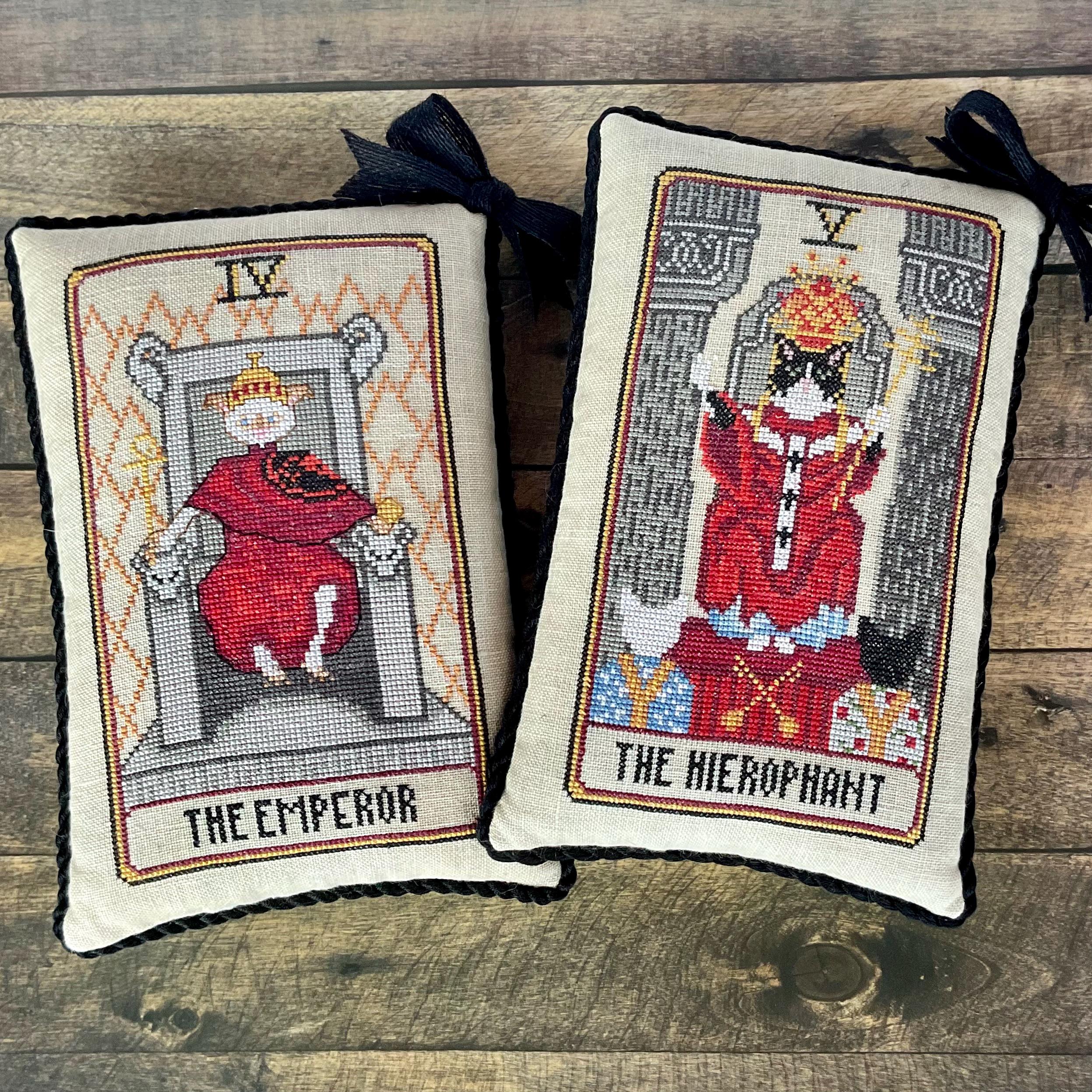 Cat Tarot IV- the Emperor - Cross Stitch Chart by Dirty Annie's ...