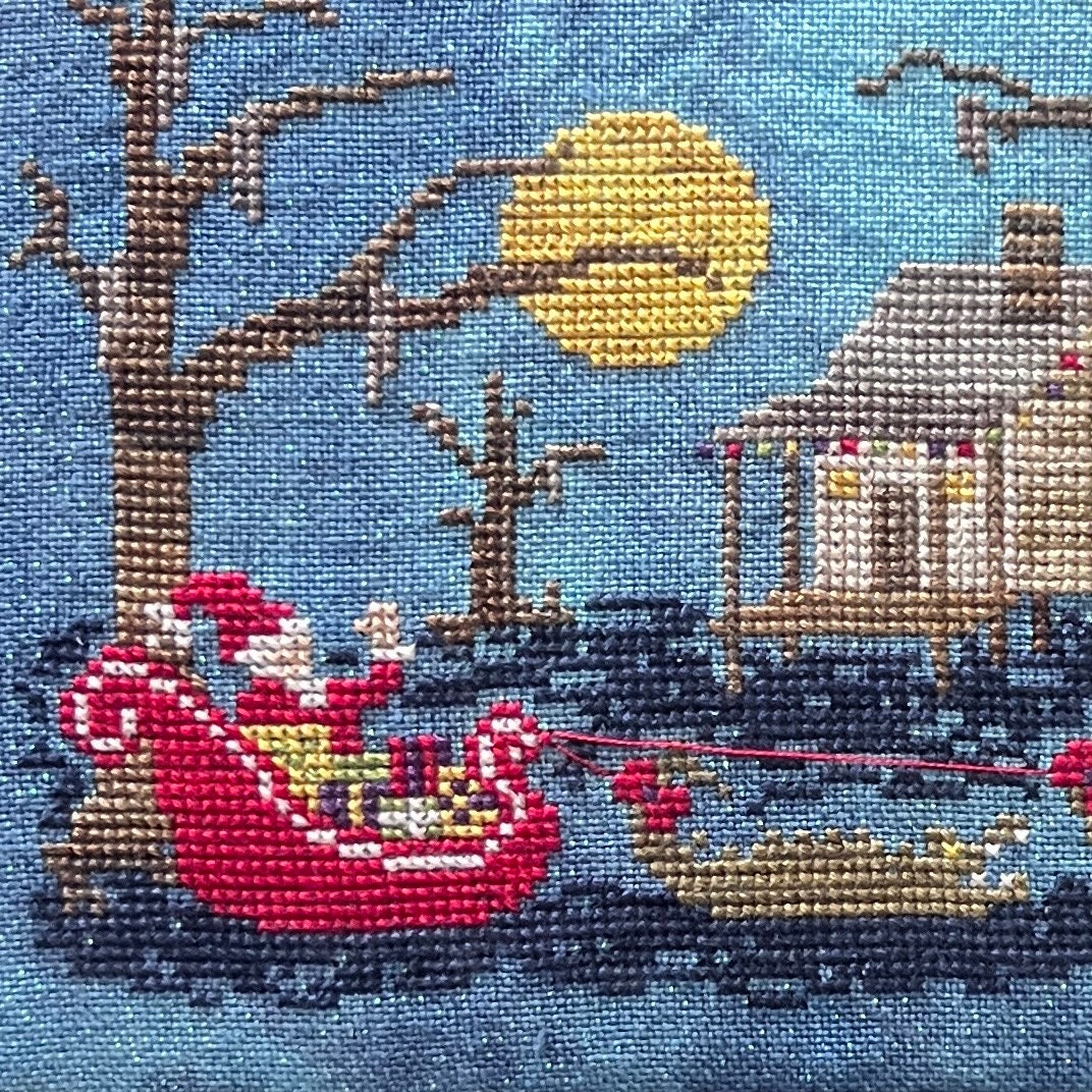 Bayou Santa - Cross Stitch Chart - Instant Download - Etsy