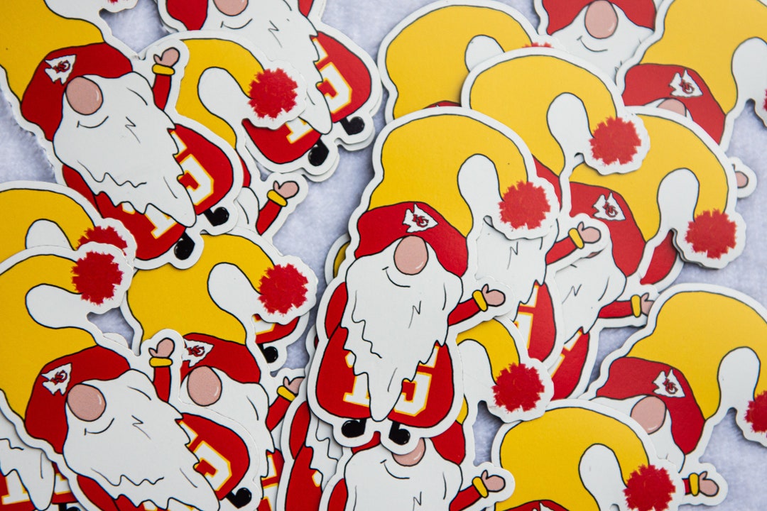 KC Chiefs Gnome Magnet "magnomes" - Etsy
