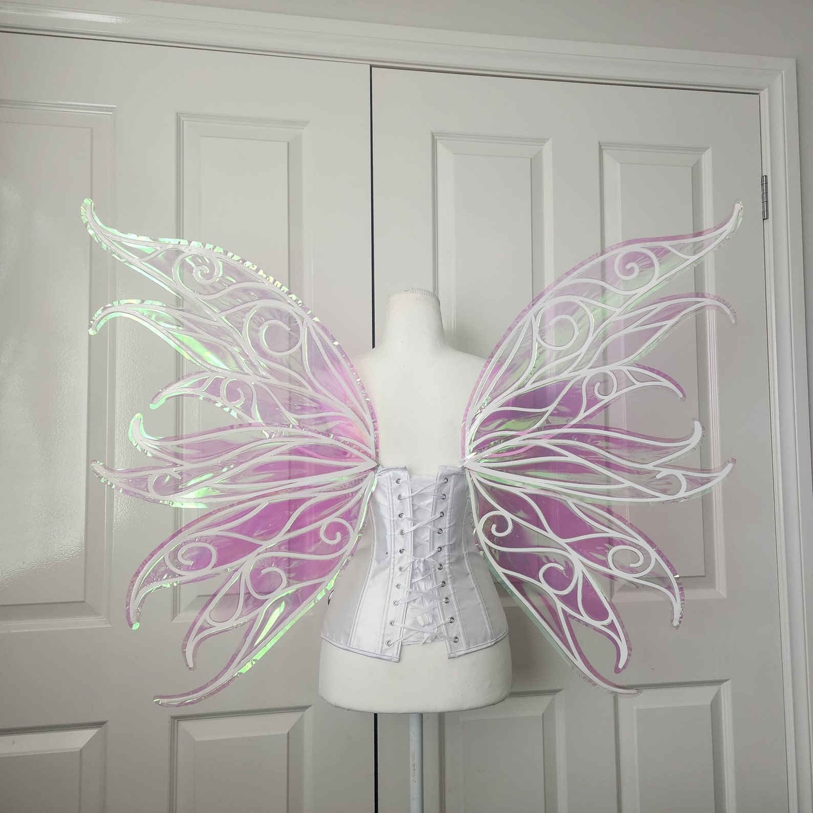 Swirl Wings Adult Iridescent - Etsy