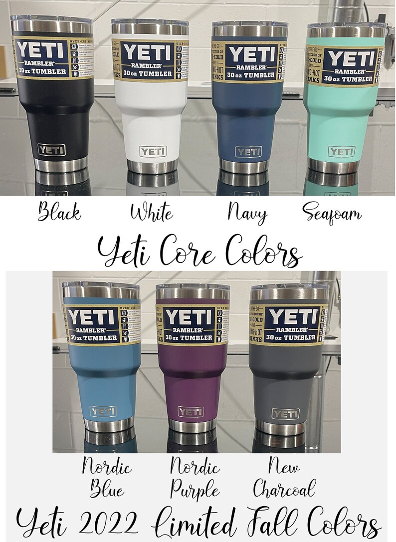 Yeti Boomer Dog Bowl With Name Choose Size Color and - Etsy