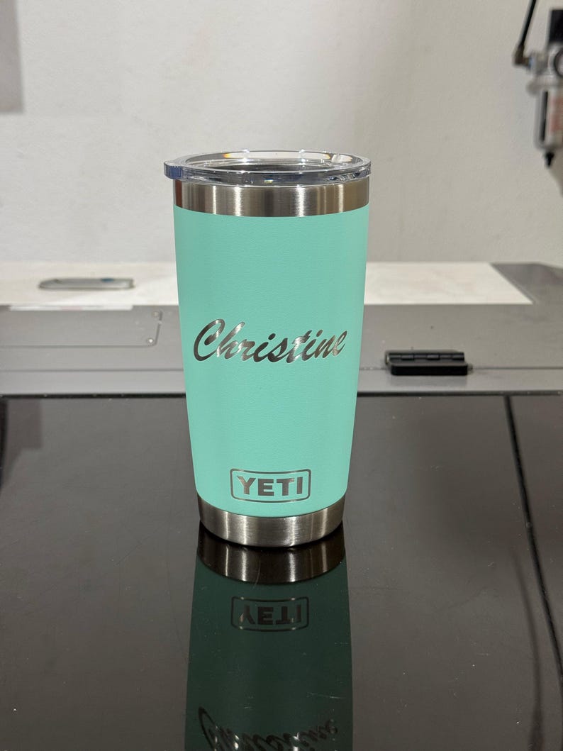 Yeti 20oz Cup - Laser Engraved, Your Name and Choose Your Font! - Etsy