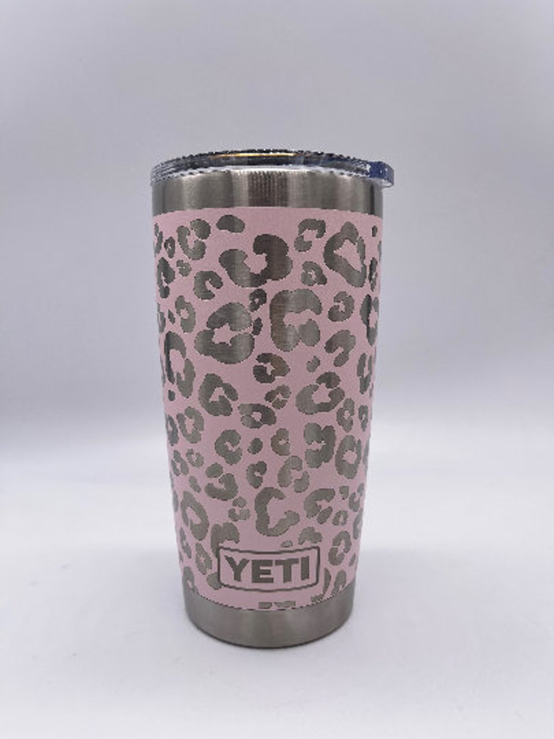 Leopard Pattern Yeti 20oz Cup - Laser Engraved Choose Your Color! - Etsy