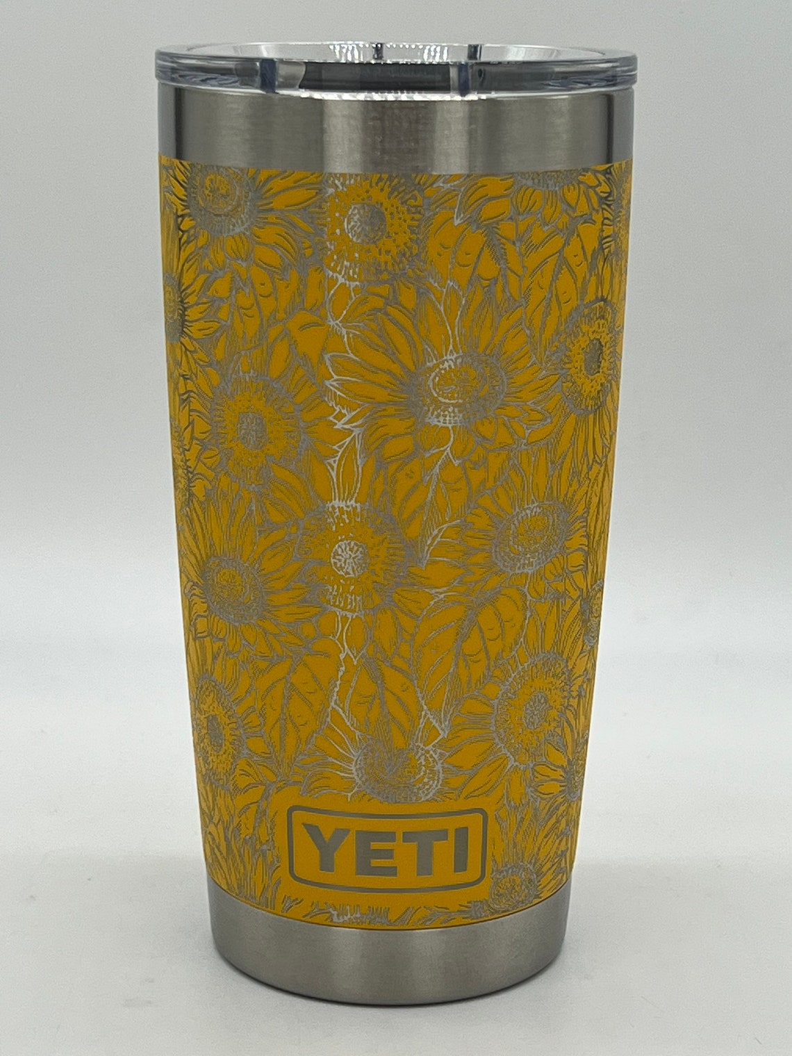Yeti 20oz Alpine Yellow Sunflower Laser Engraved 360 Degree - Etsy