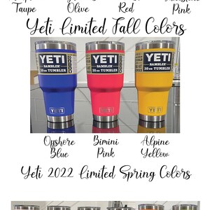 Yeti 30oz Cup Dragonfly Pattern 360 Design You Choose Color - Etsy