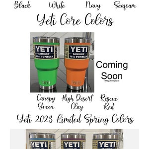Yeti 20oz Cup With Beach / Ocean Themed Wrap Laser Engraved 360 Degree ...