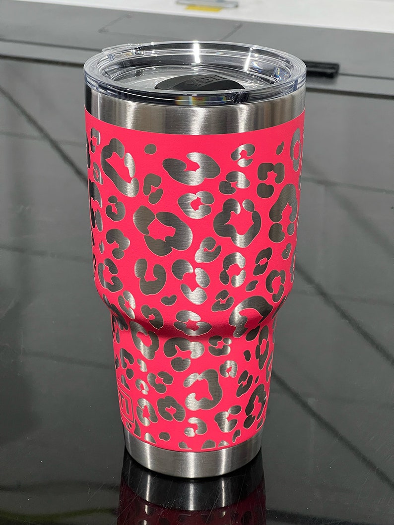 Custom Yeti 30oz Cup Leopard Print Pattern You Choose - Etsy