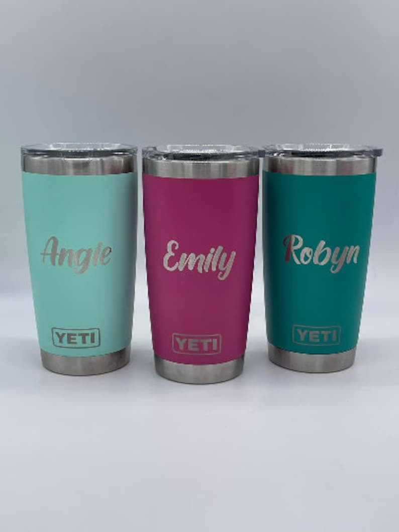Yeti 20oz Cup Laser Engraved Your Name and Choose Your - Etsy