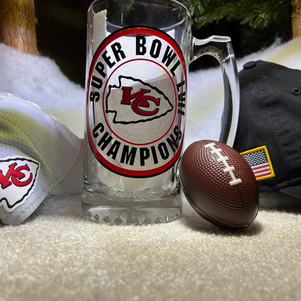 Chiefs Beer Mug - Etsy