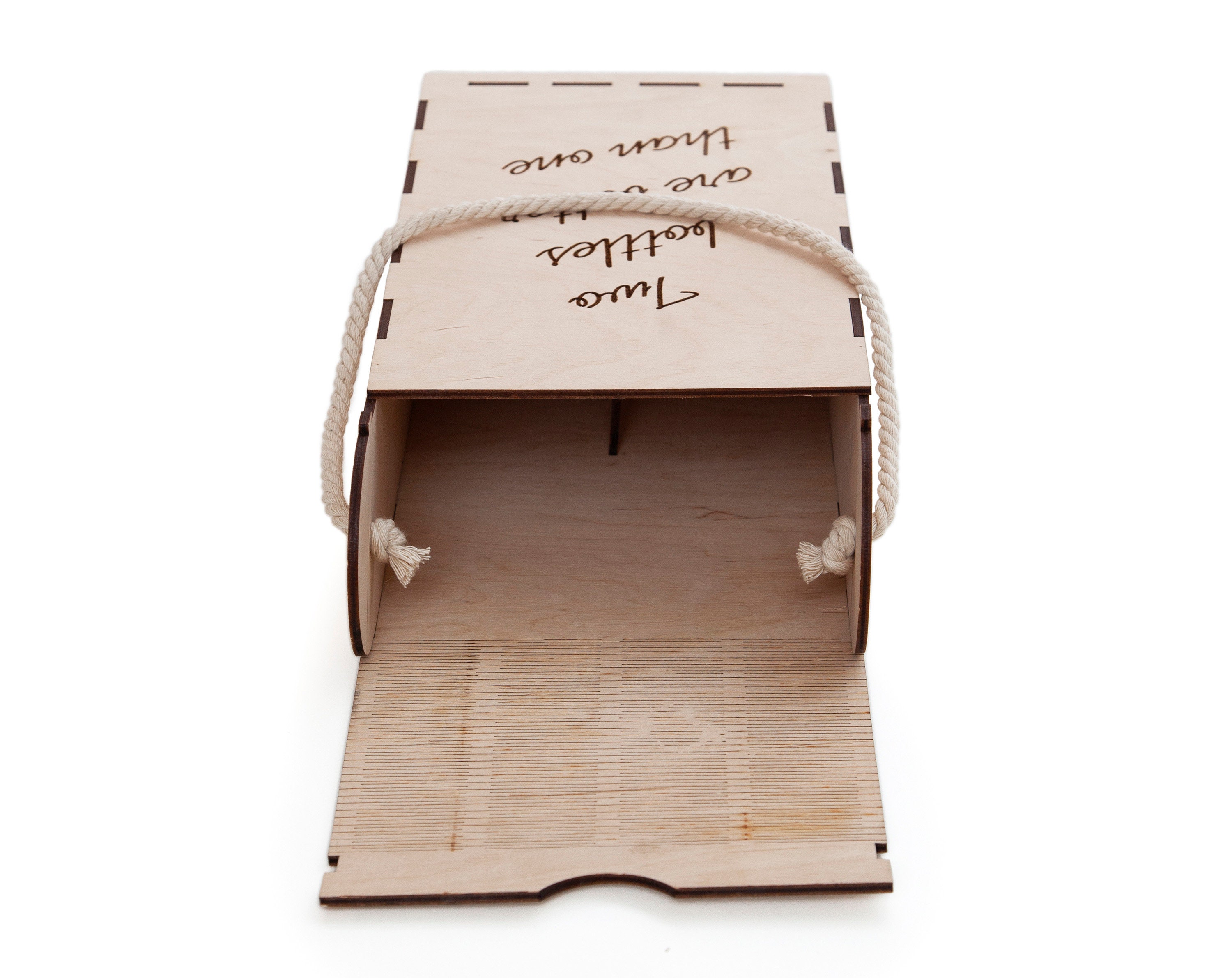 Weinflasche Box Laser Cut Ready Svg Datei Digital Download Laser