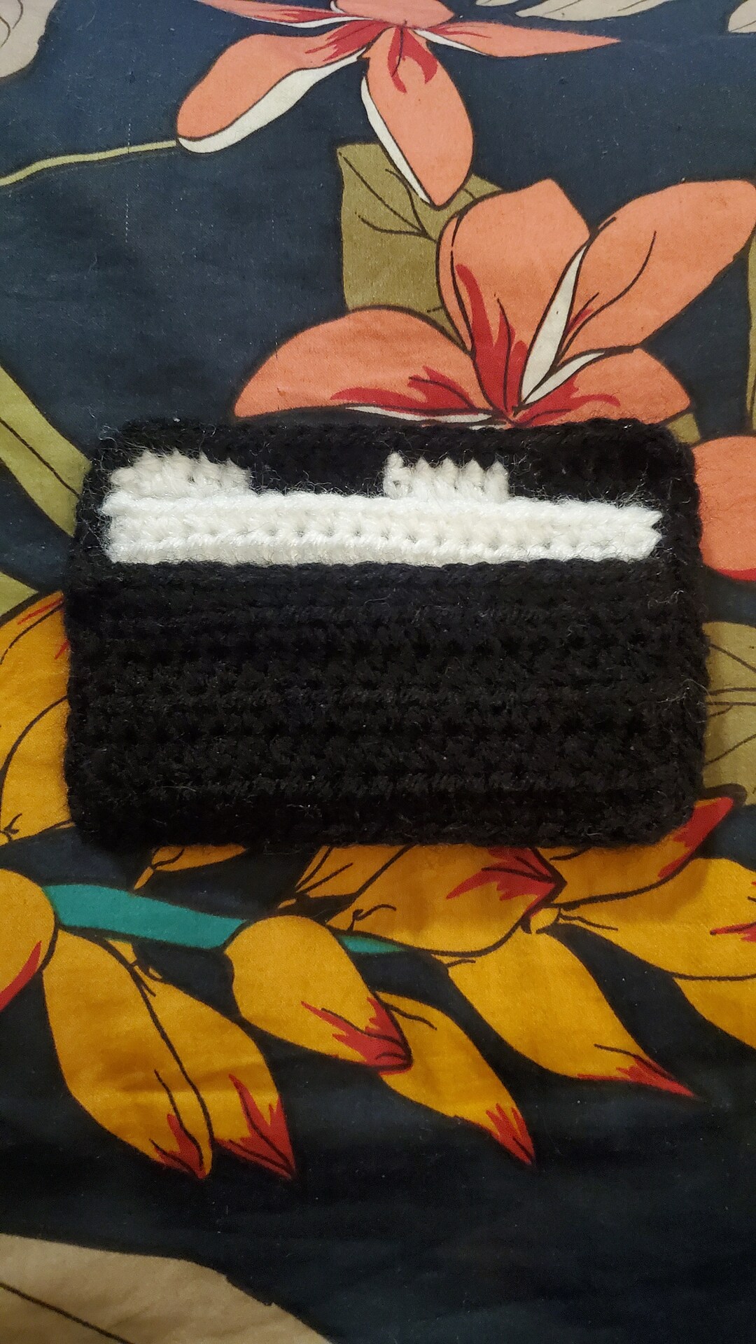 Crochet Checkerboard Card Wallet - Etsy
