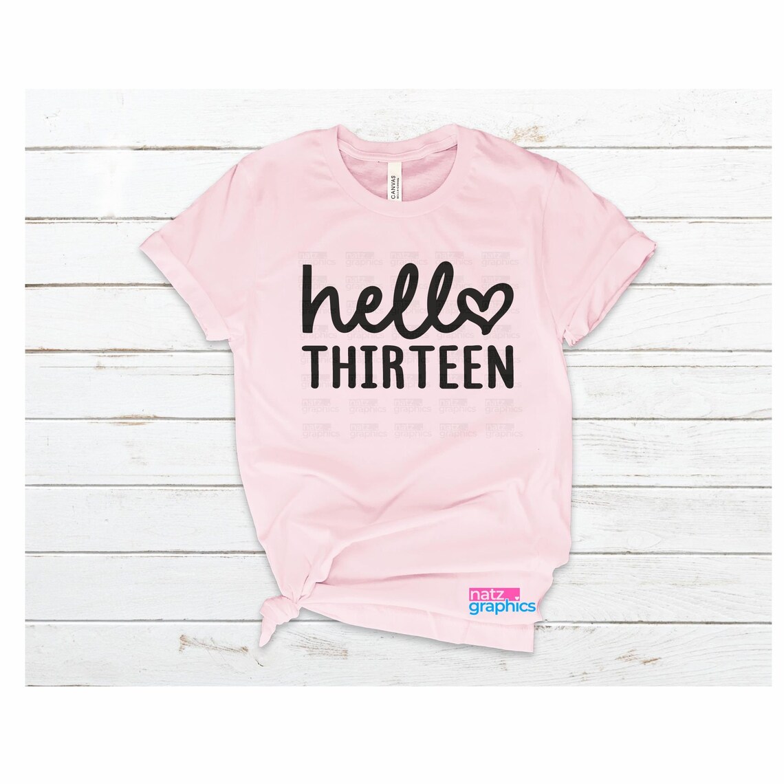 13th Birthday SVG Hello Thirteen SVG Birthday Girl Svg - Etsy