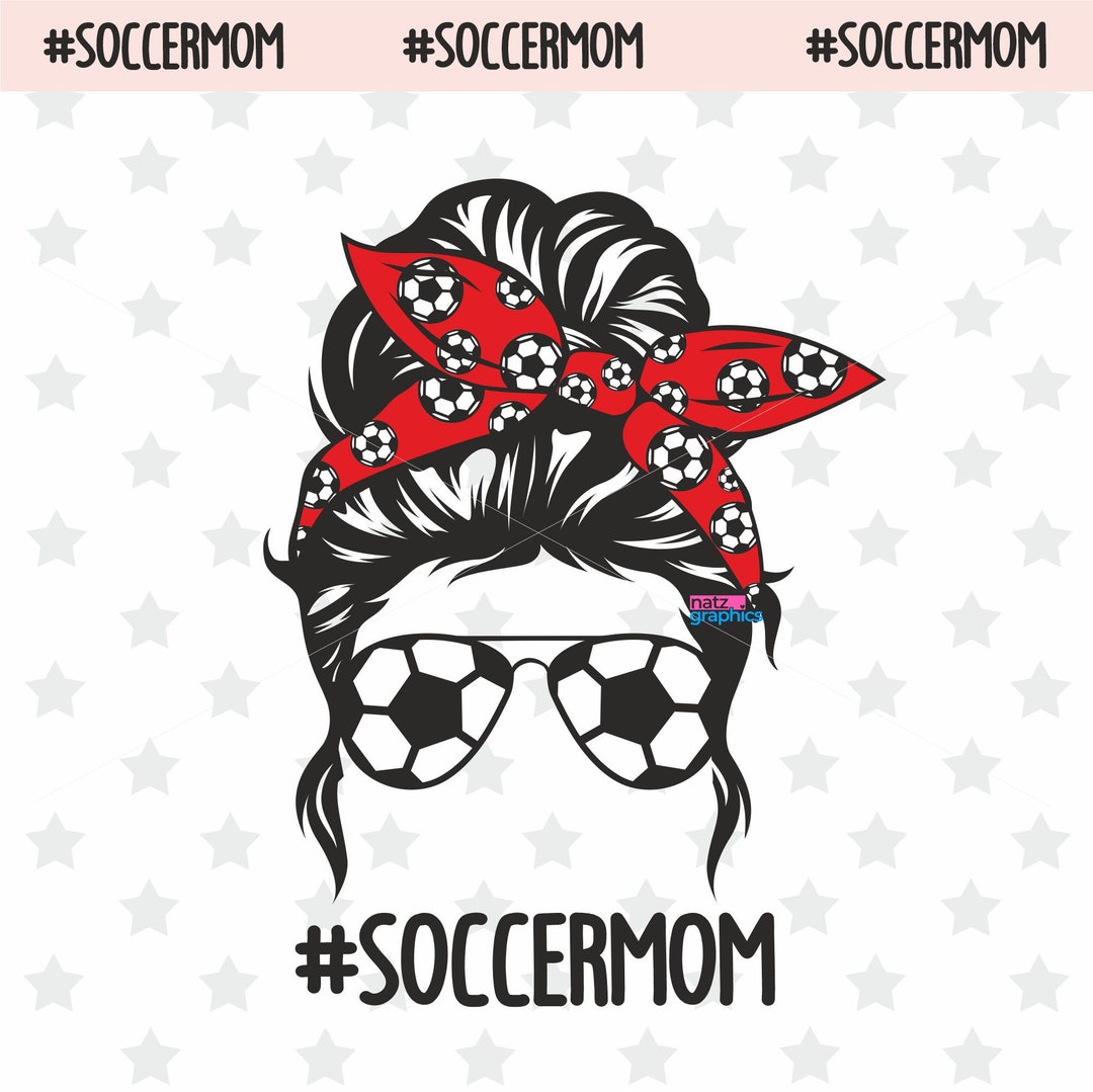 Soccer Mom Messy Bun PNG, Sublimation PNG, PNG Image - Etsy