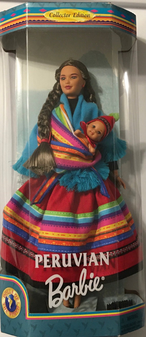 Peruvian Barbie 1998. Dolls of the world. Collector Edition. | Etsy