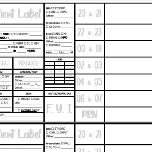 Clinical Brain Sheet - Etsy