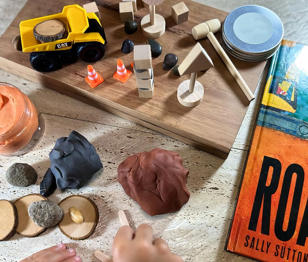 Roadwork Playdough Kit, Non-toxic Play Dough, Scented Playdoh,summer ...