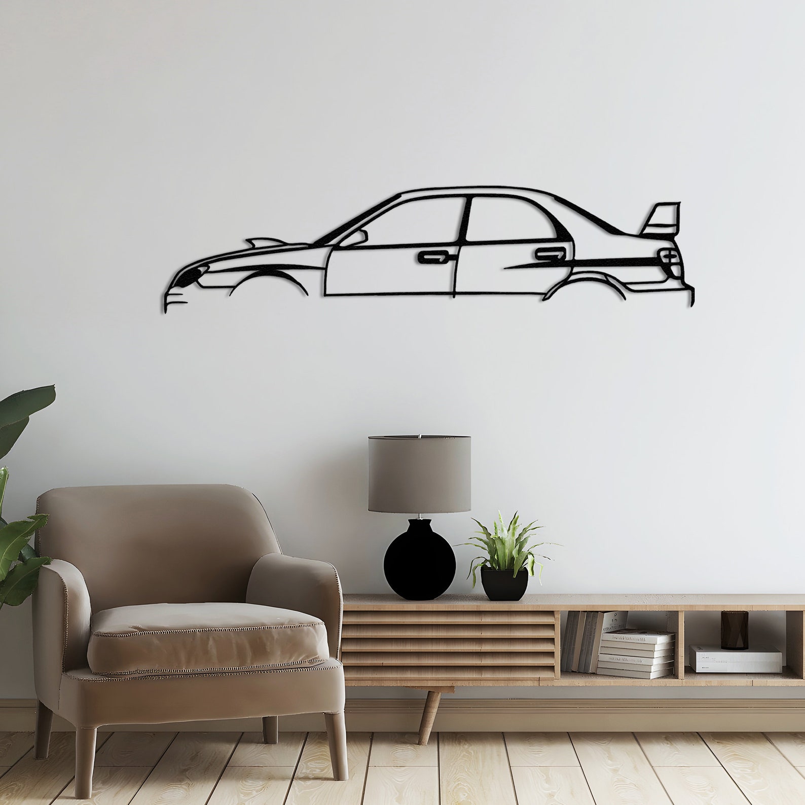 Subaru Impreza Metal Wall Decor Garage Wall Decor Subaru - Etsy