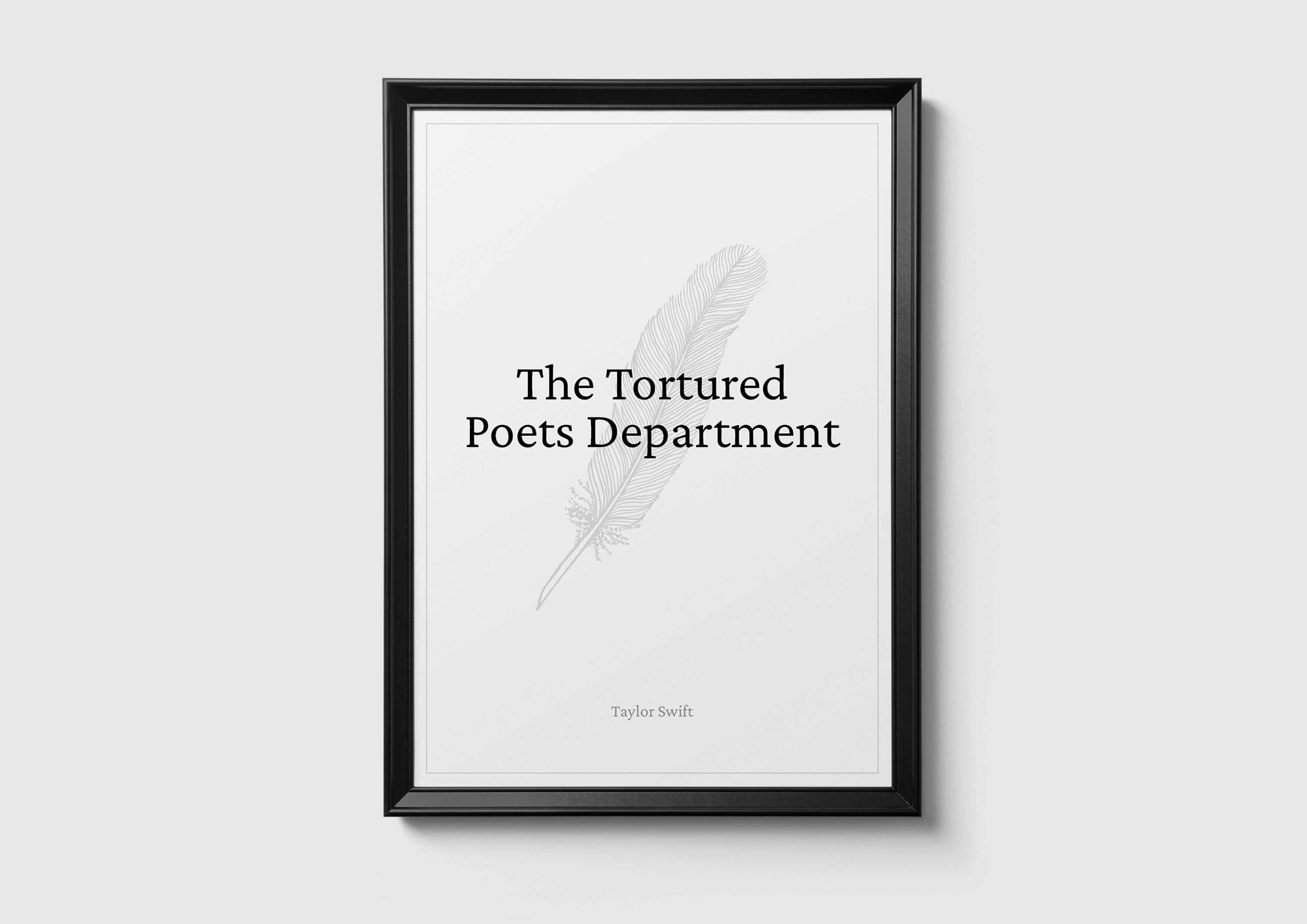 Taylor Swift Tortured Poets Department Poster Eras Fan Print Swiftie ...