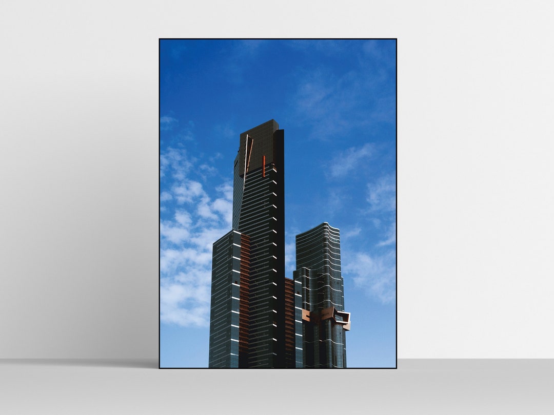 Melbourne Eureka Tower | Digital Poster - Etsy