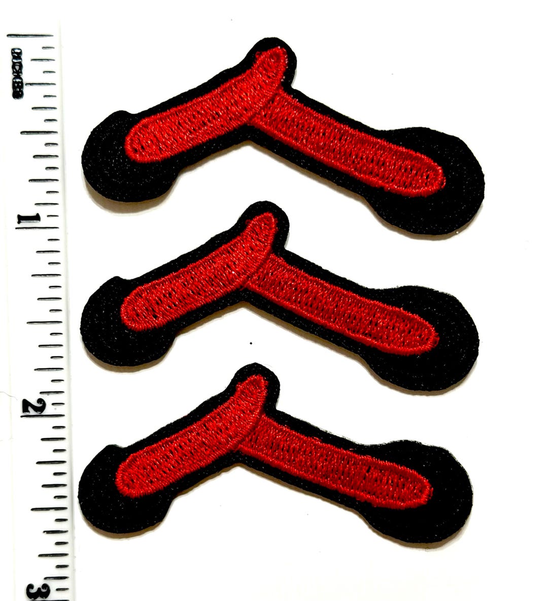 Baseball Laces Set of 3 - Embroidered Baseball Patch - Iron-on Applique ...
