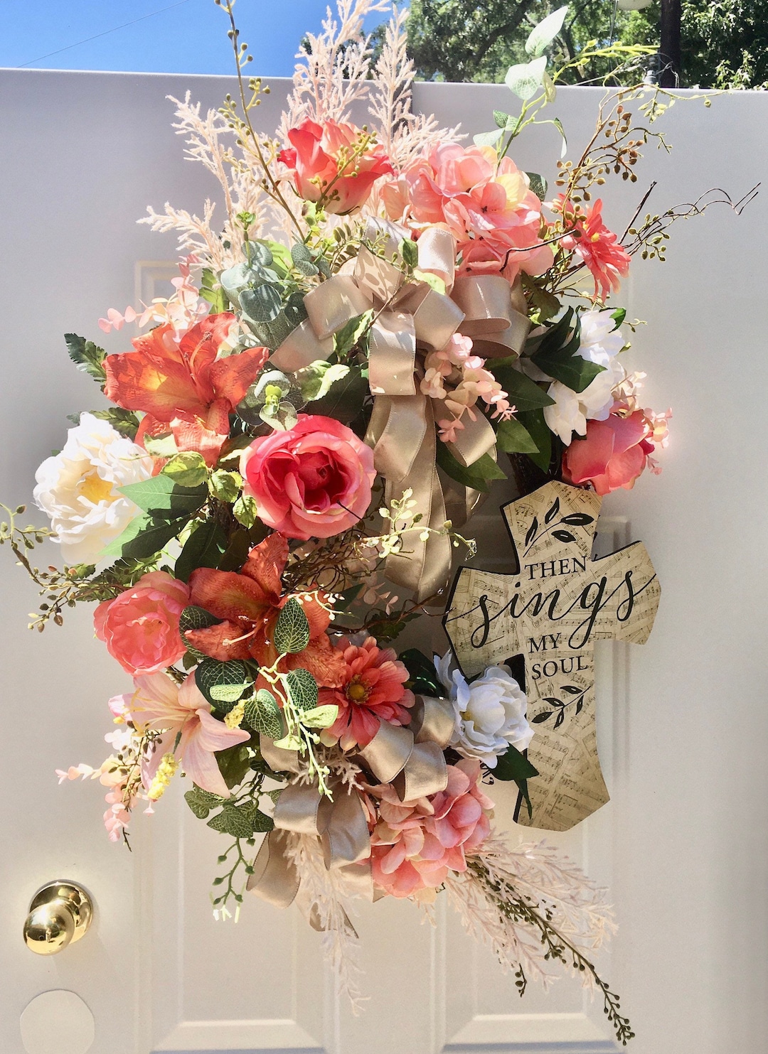 Classical Sympathy Wreath Memorial Wreath Funeral Wreath Bereavement ...