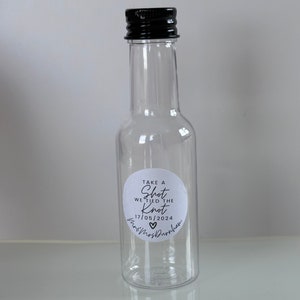 Take a Shot Bottles | Personalised Take a Shot Bottles | Thank You for ...
