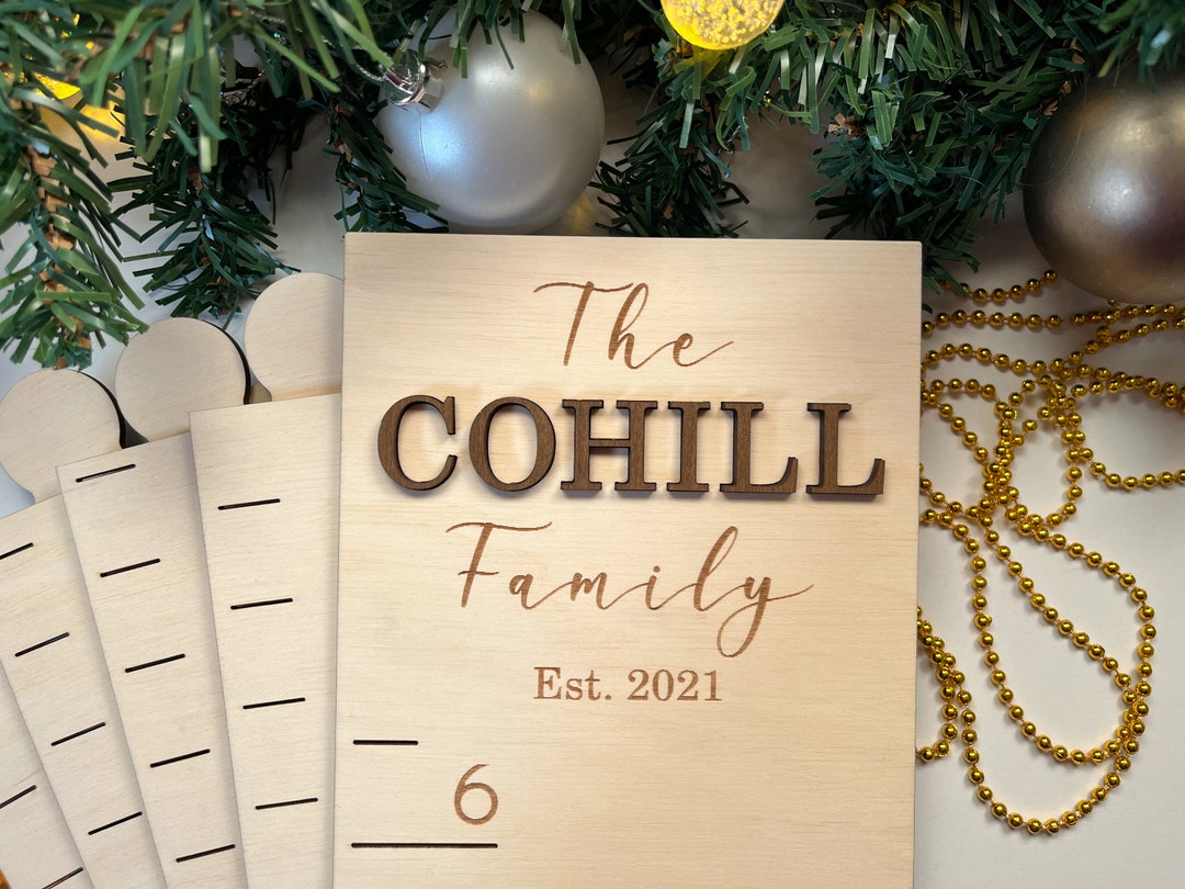 Personalized Growth Chart Wood Height Chart Growth Chart Height Chart ...