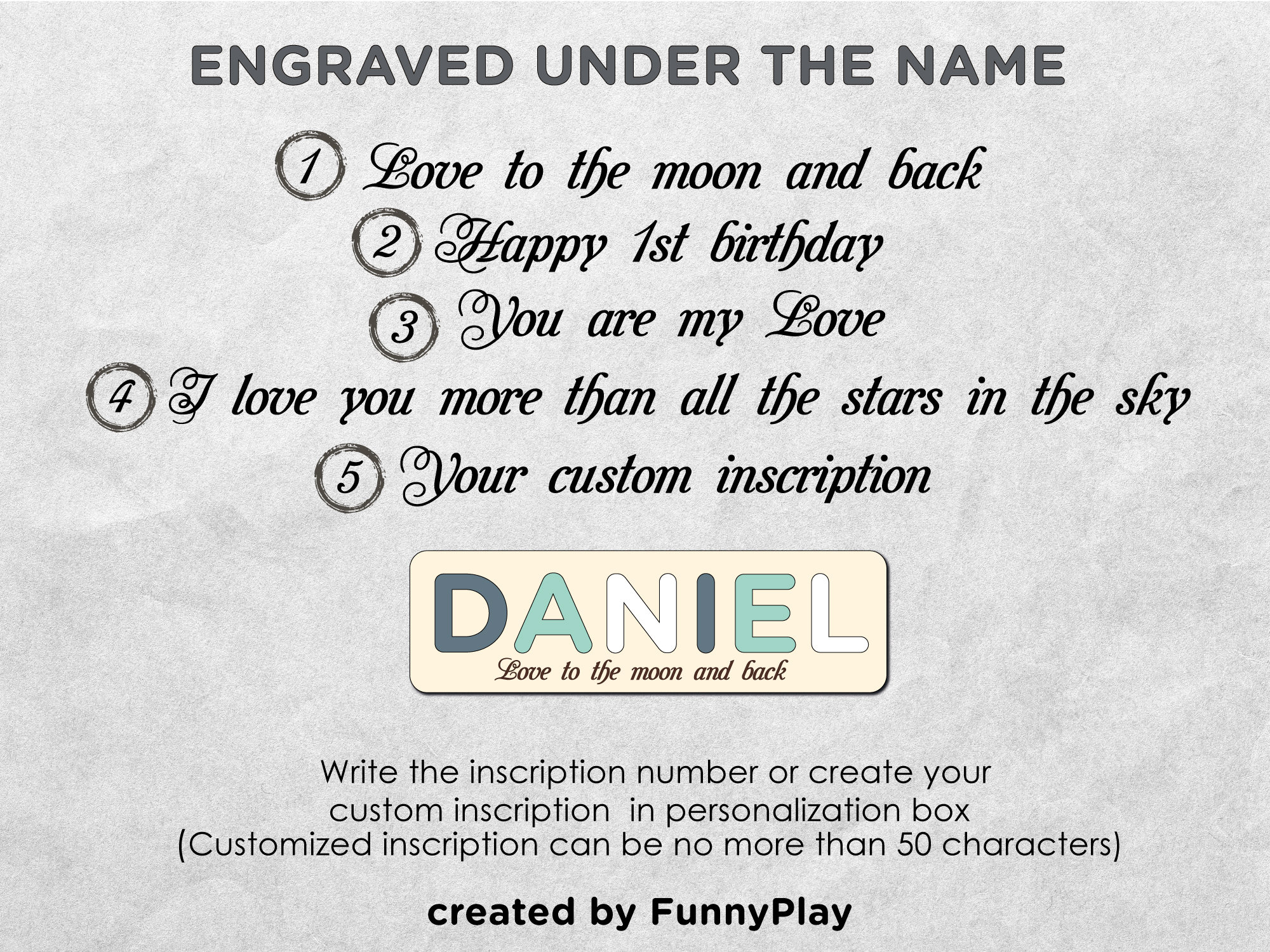 Wooden Name Puzzle With Inscription Under Name Custom Toy | Etsy