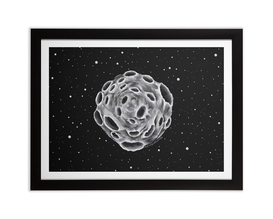 Wall Art Print Cursed Planet Celestial Digital Descargar - Etsy España