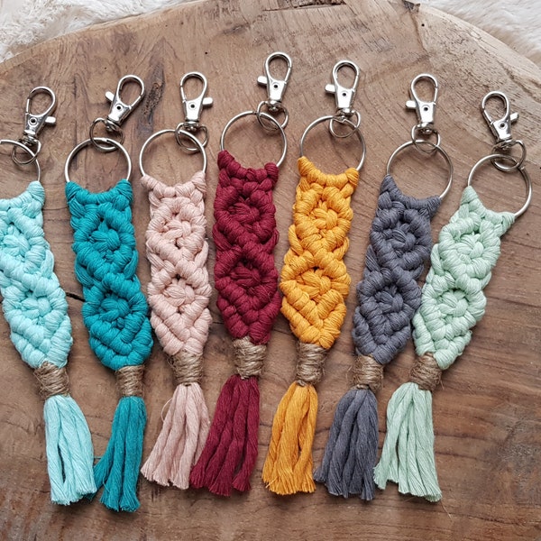Macrame Key Holder - Etsy