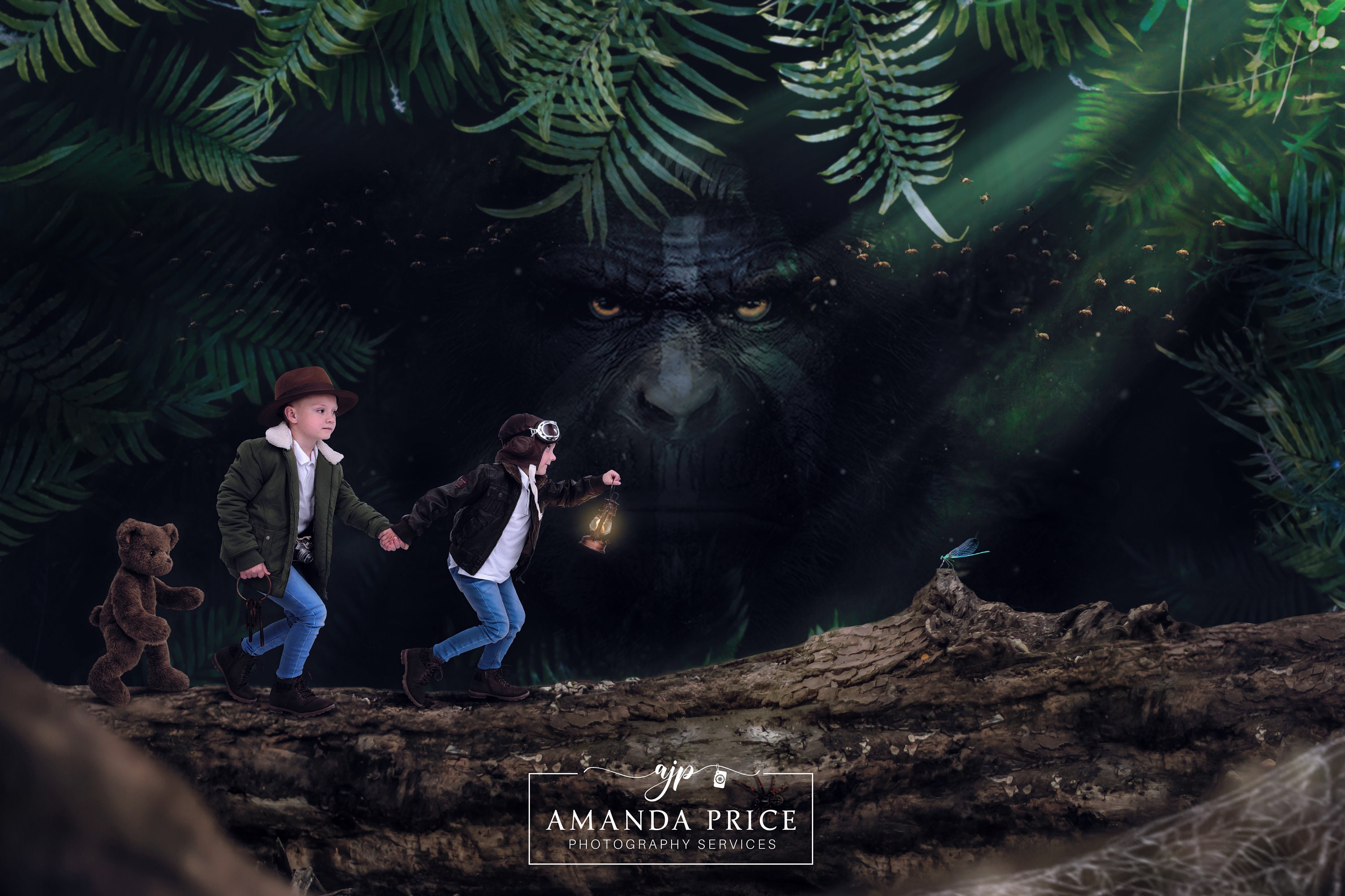 Jungle Adventure Backdrop - Etsy