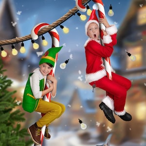 Christmas Cany Cane Zip Line - Etsy