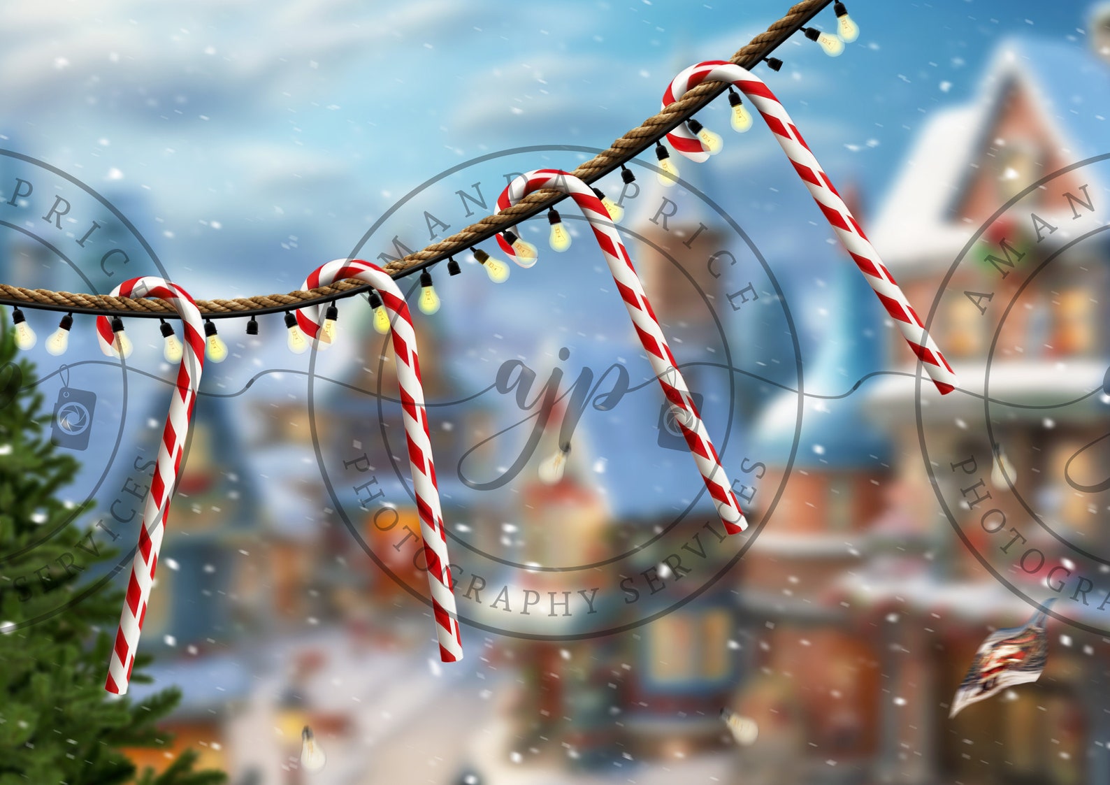 Family Candy Cane Zip Line - Etsy