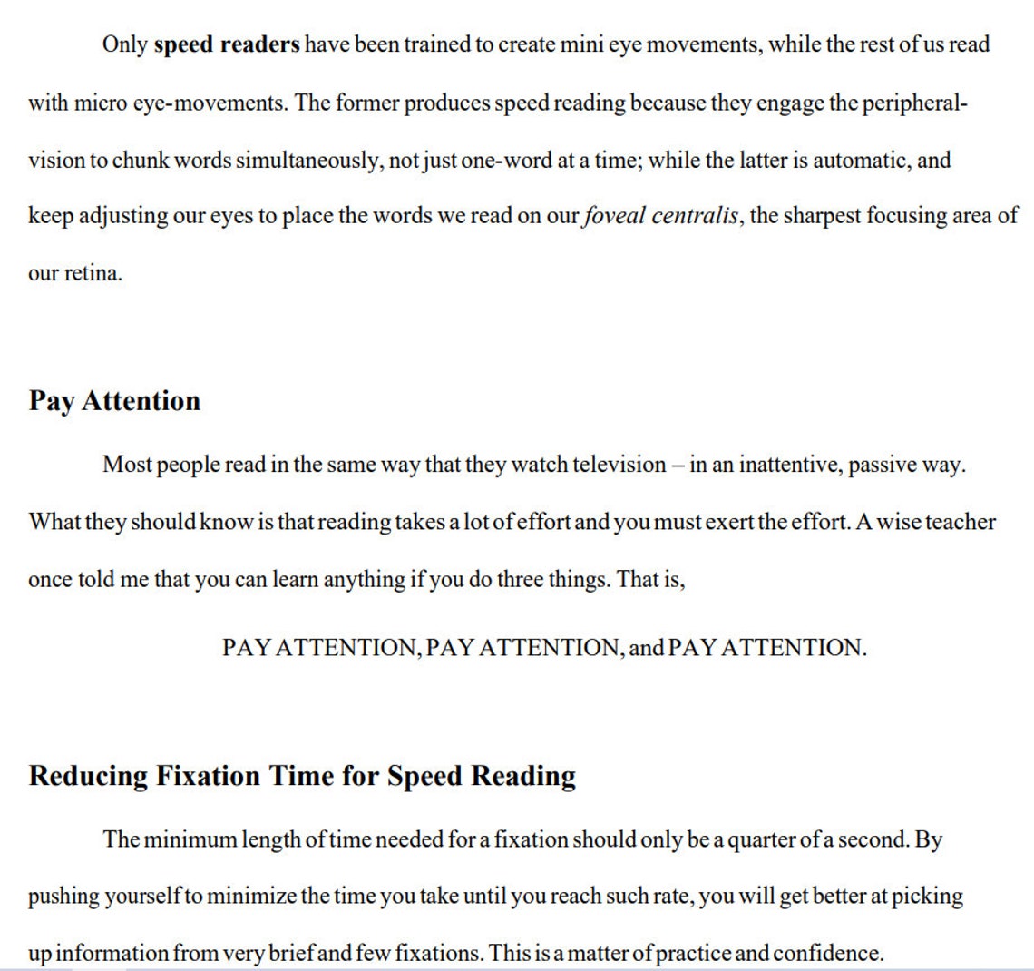 The Speed Reading Monster Course: Accelerate Your Reading and Learning ...