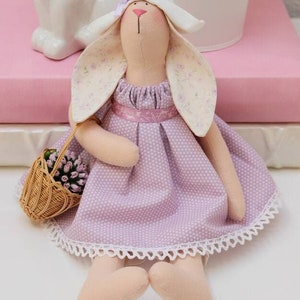 PDF Easter Bunny, Tilda Pattern, Tilda Soft Toy, Stuffed Toy, Bunny ...