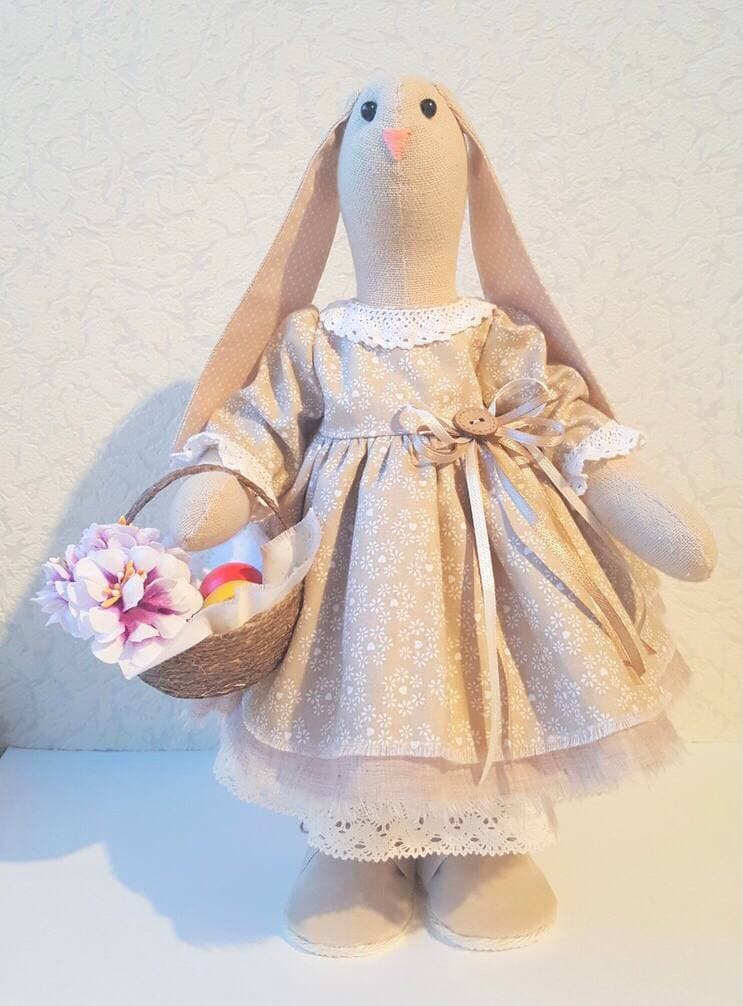 PDF Easter Bunny Tilda Pattern Tilda Soft Toy Stuffed Toy - Etsy