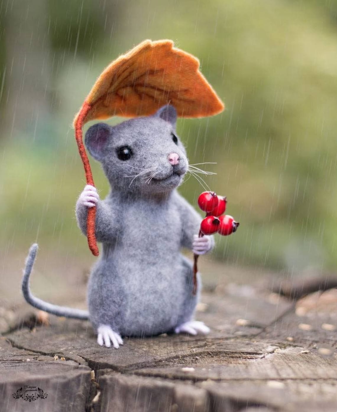 PDF Needle Felted Mouse Tutorial, Mouse Tutorial,needle Felted Animal ...