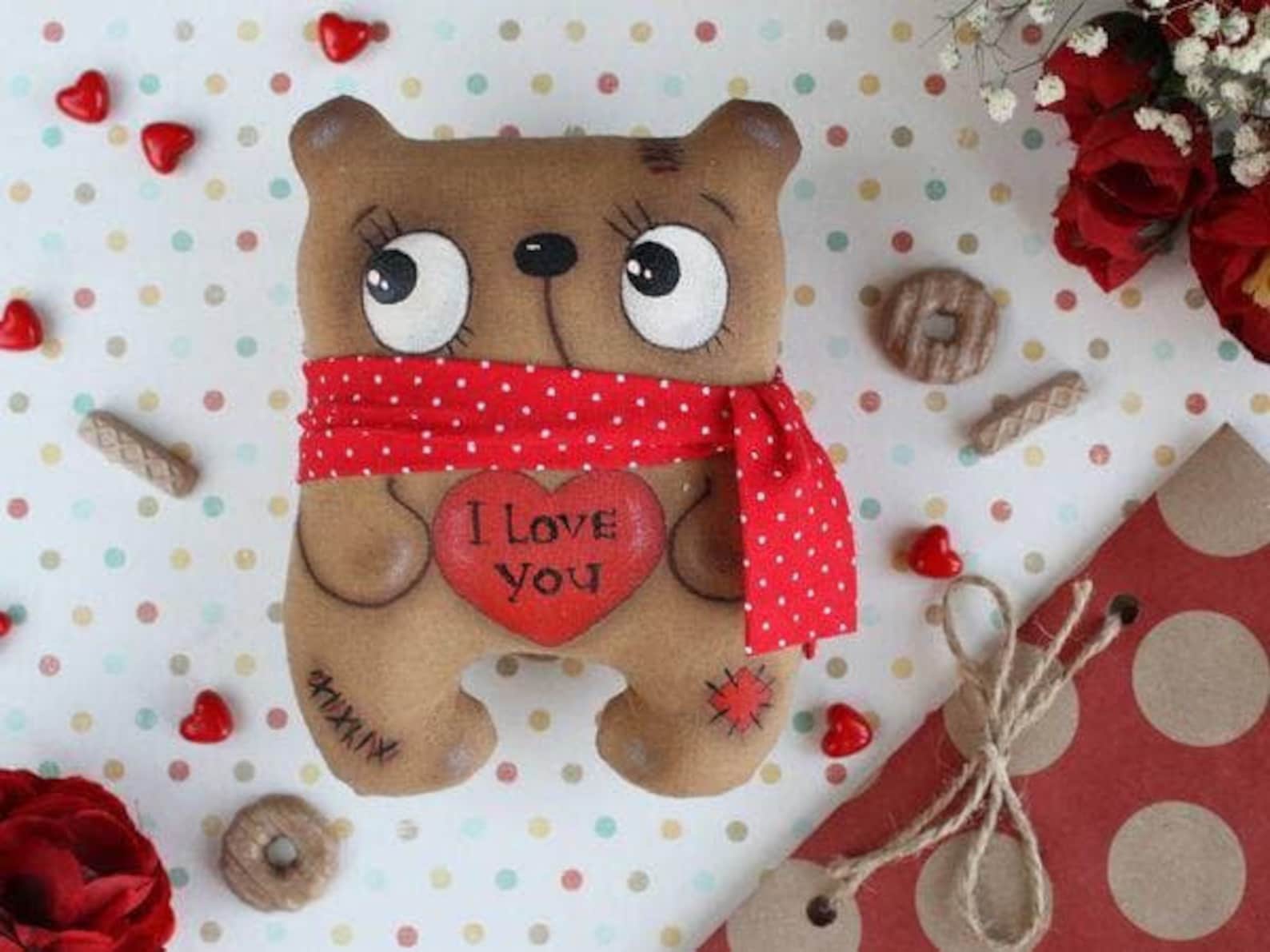 PDF Pattern Bear Sewing Pattern Toy Digital Download Cute - Etsy