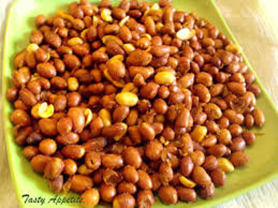 Indian Spicy Peanuts Peanut Masala Crunchy Masala Peanuts - Etsy