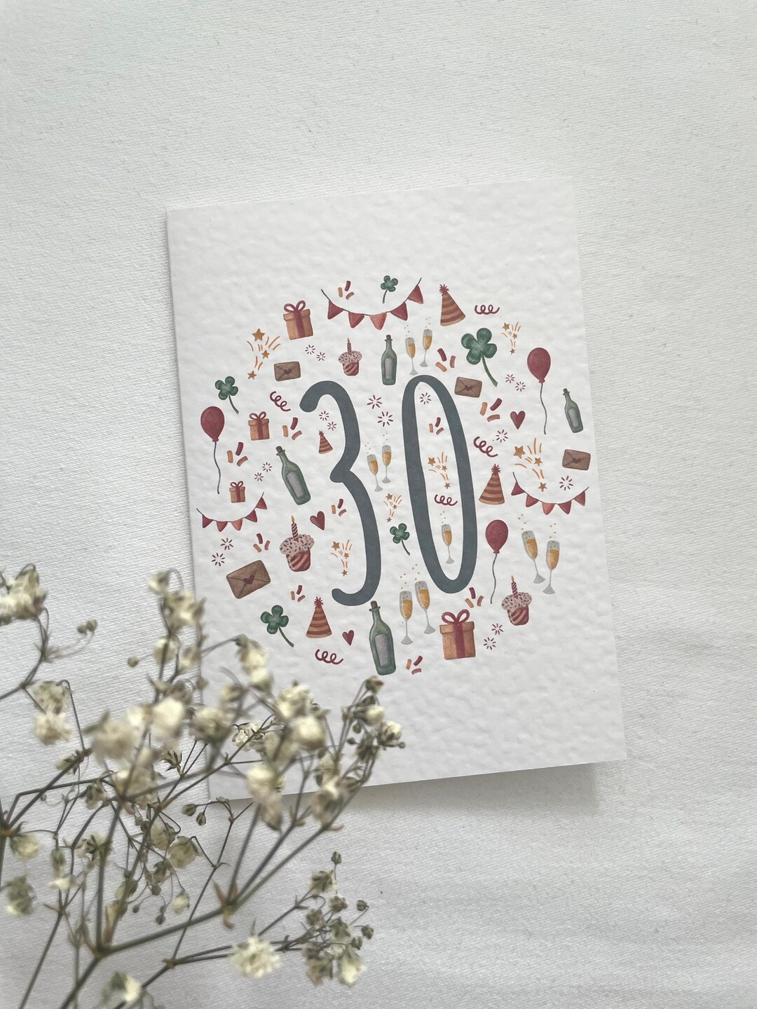 Karten Zum 30 Geburtstag