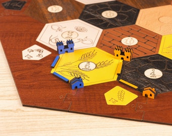 Organizer for Custom Settlers Wood Board Game Holder - Etsy