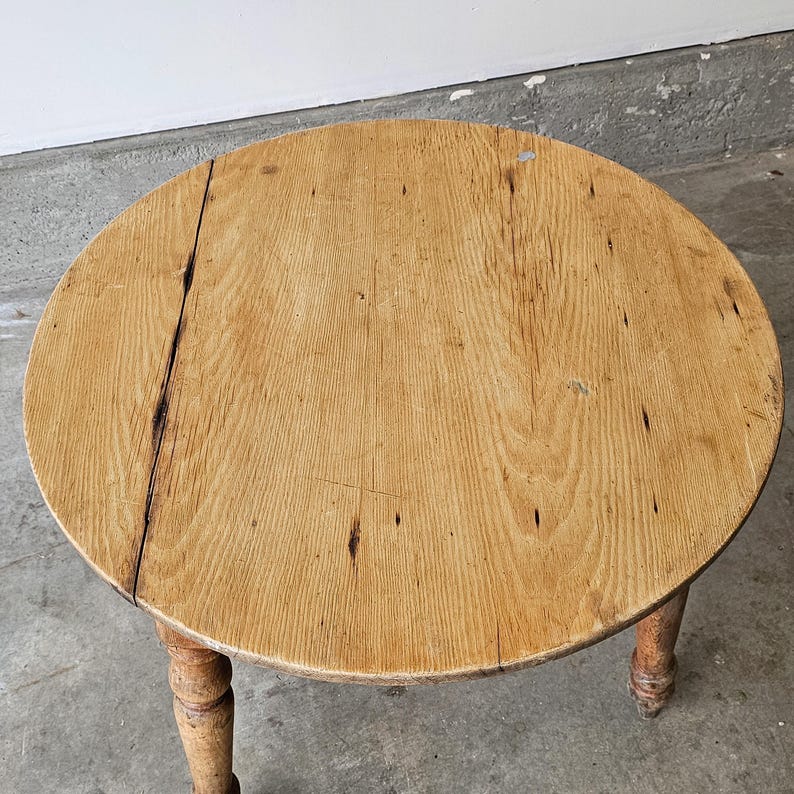 Antique English Pine Cricket Table - Circa 1870 - Etsy
