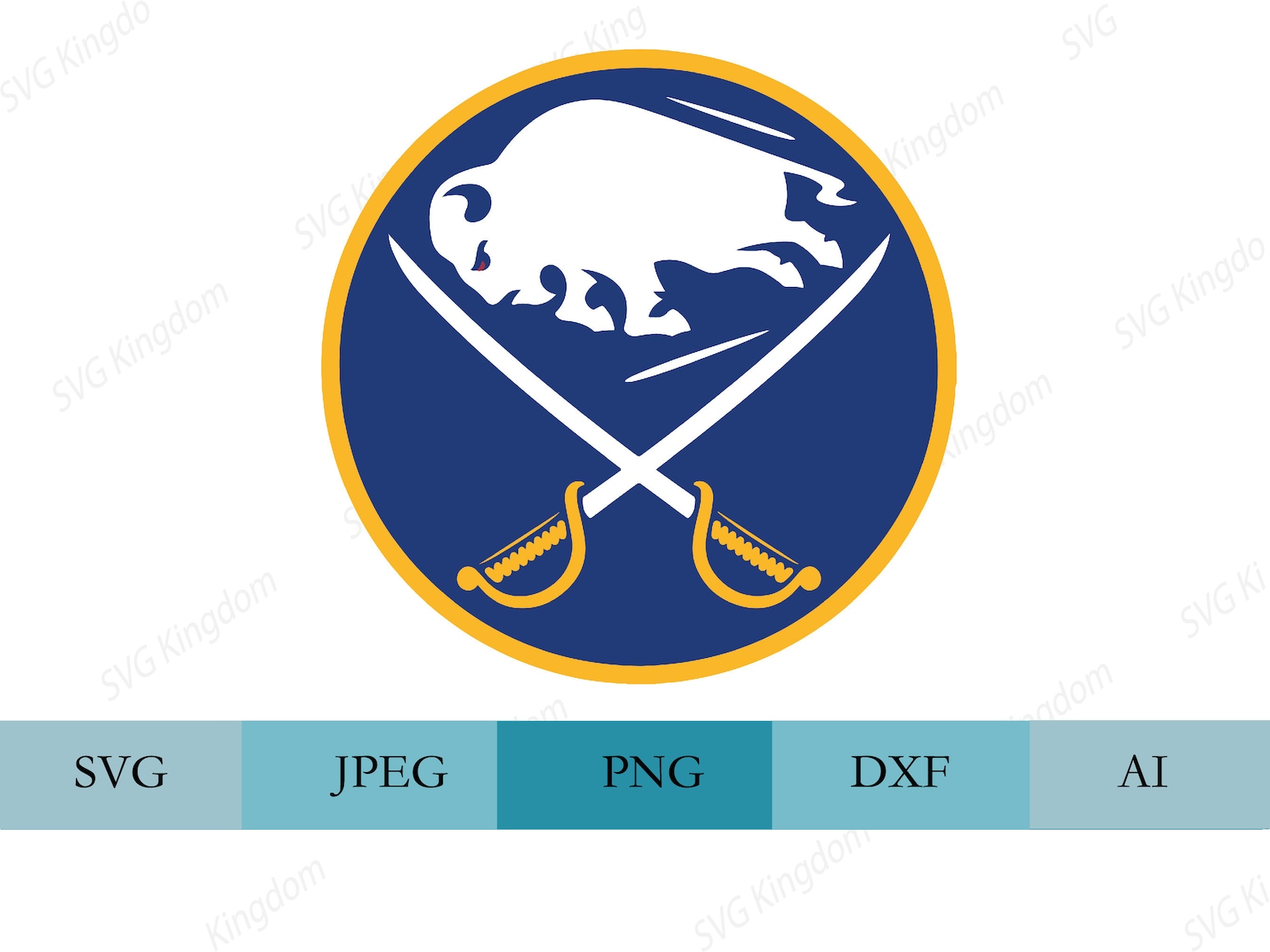 Buffalo Sabres logo svg Hockey NHL logo team svg dxf | Etsy