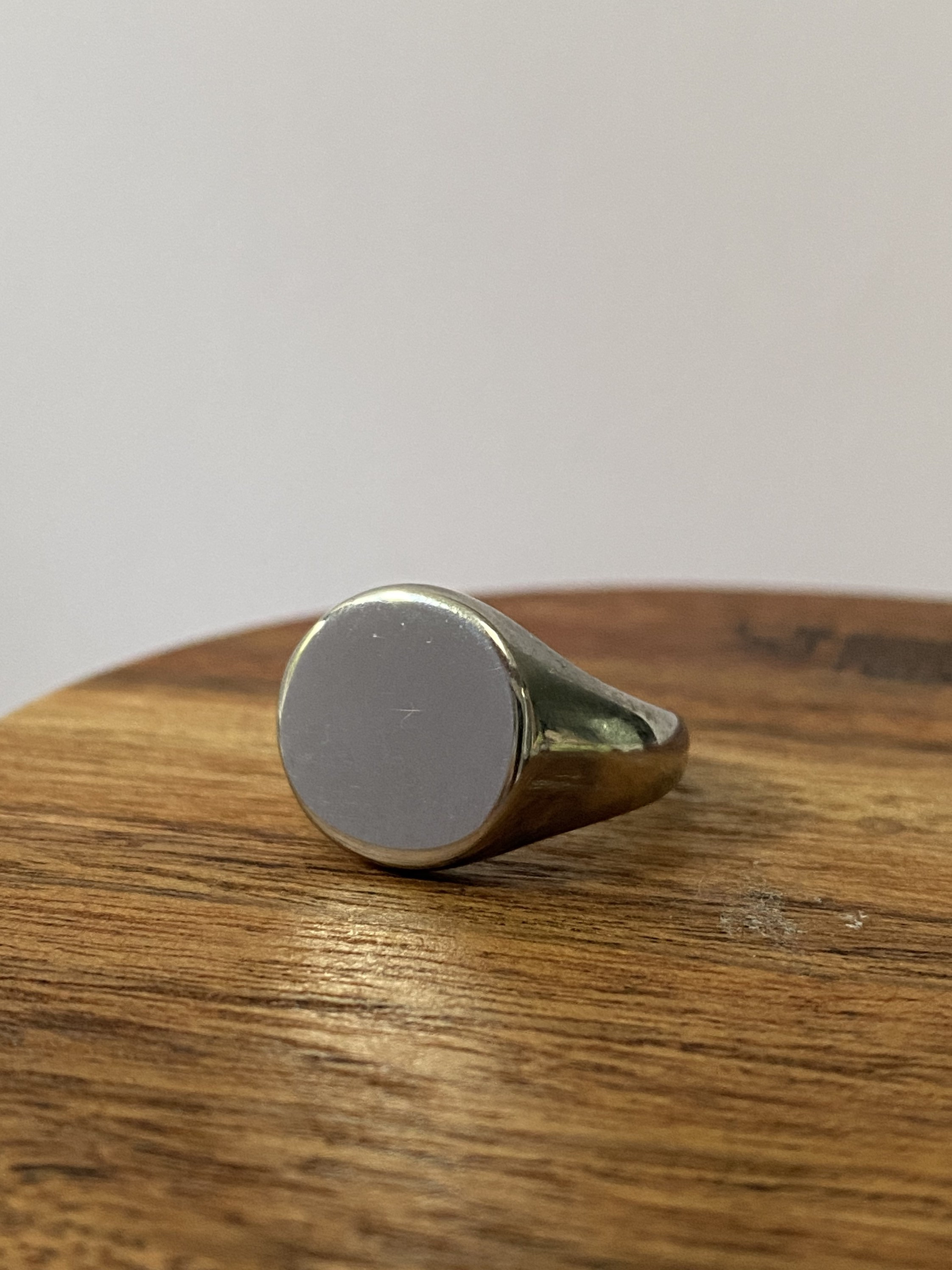 Stainless Steel Signet Ring Pinky Ring Sizes 6-10 US | Etsy