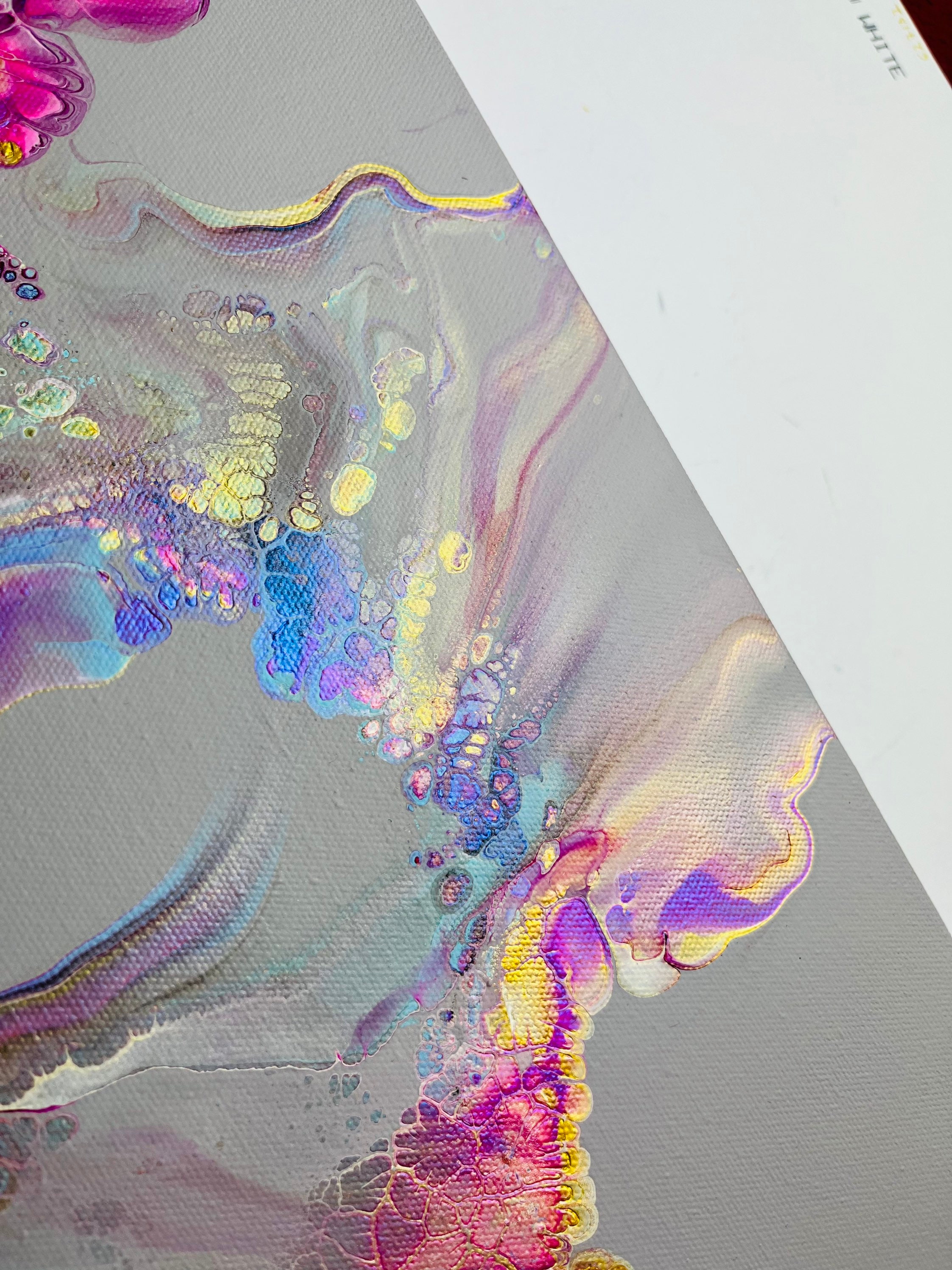 Colourful Acrylic Painting on Canvas - Etsy