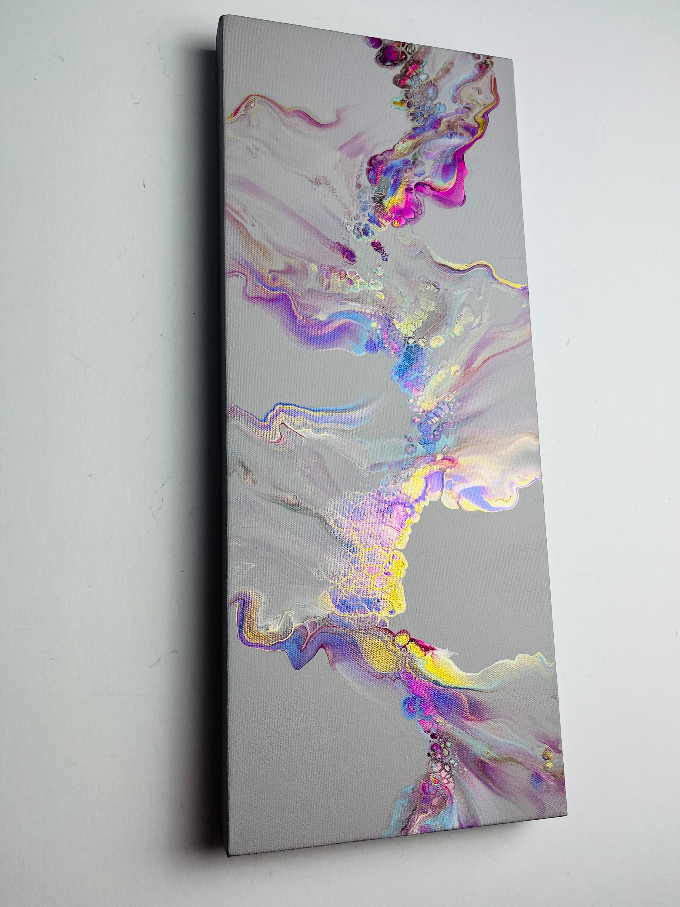 Colourful Acrylic Painting on Canvas - Etsy